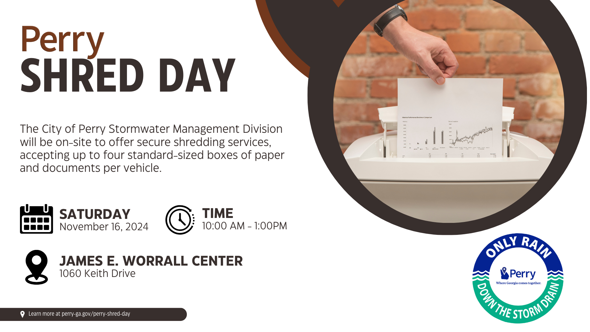 Perry Shred Day | City of Perry