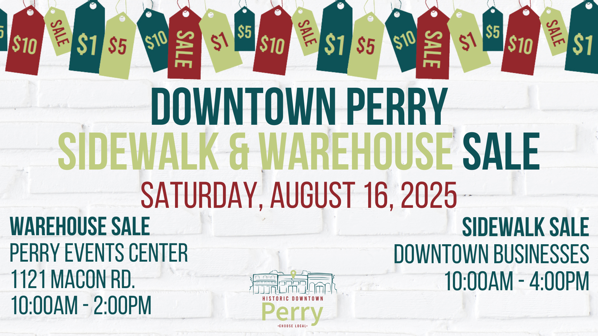 sidewalk sale | City of Perry